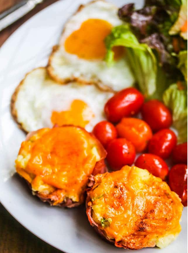 Ham Mashed Potato Breakfast Cups - Walter Stewart's Market